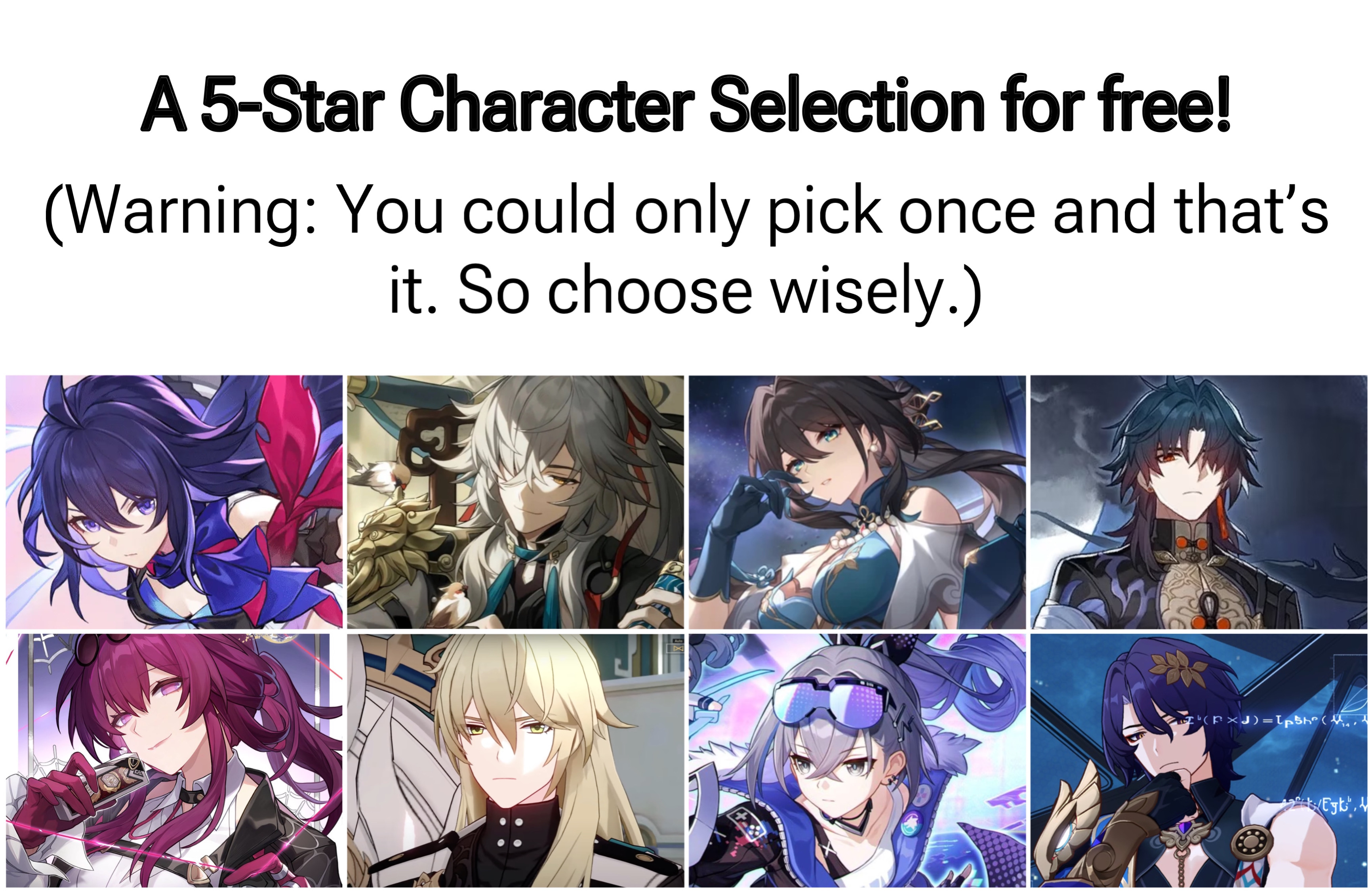 A 5-Star Character Selection for free! Honkai: Star Rail | HoYoLAB