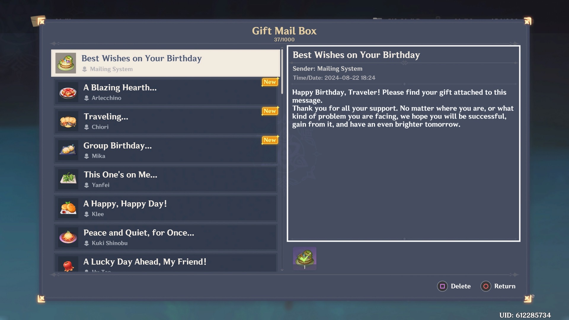 Big flex having the same bday as father🧍🏻‍♀️🔥 Genshin Impact | HoYoLAB