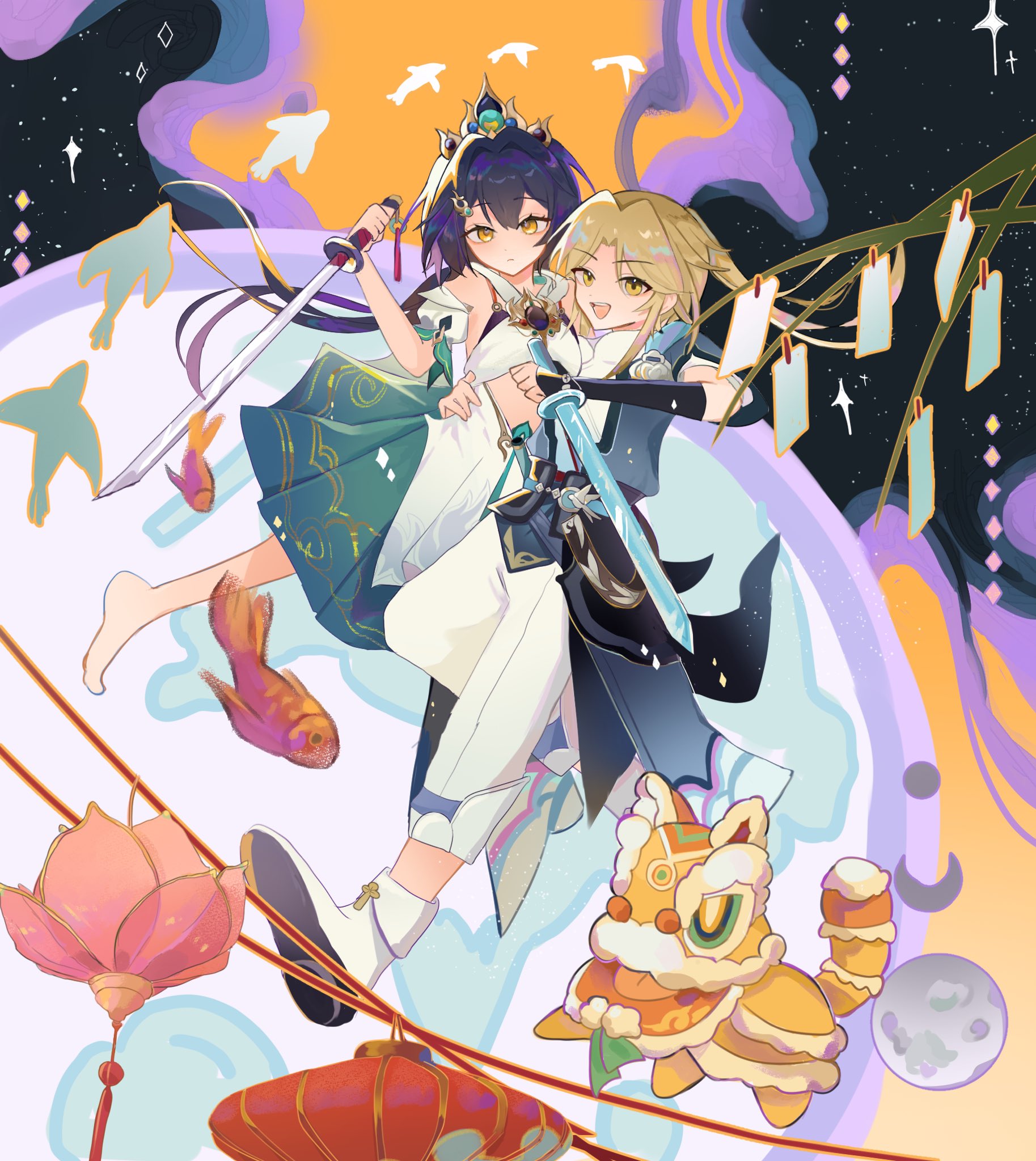 Yunli x Yanqing Honkai: Star Rail | HoYoLAB