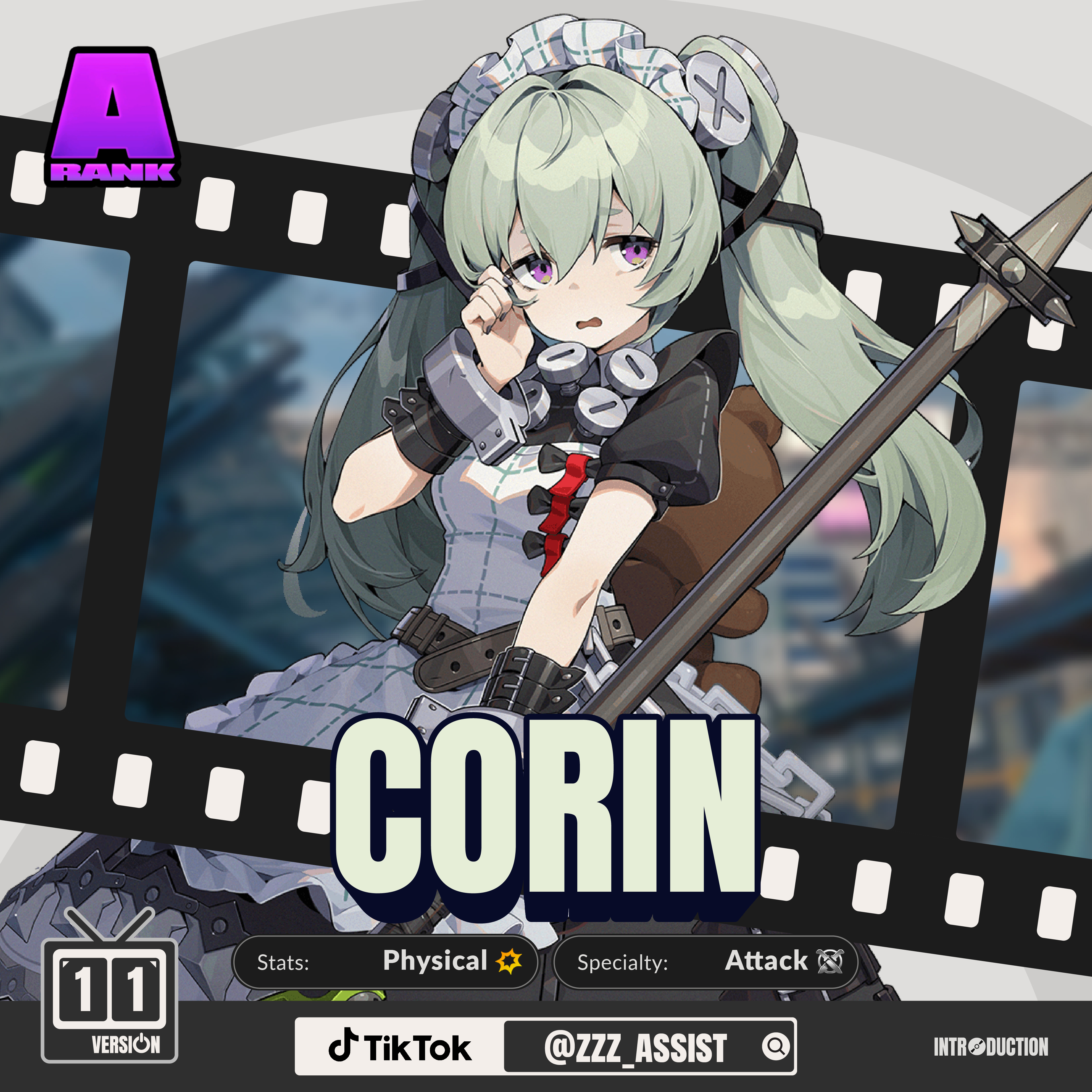 Corin Build Version 1.1 - Zenless Zone Zero Zenless Zone Zero | HoYoLAB