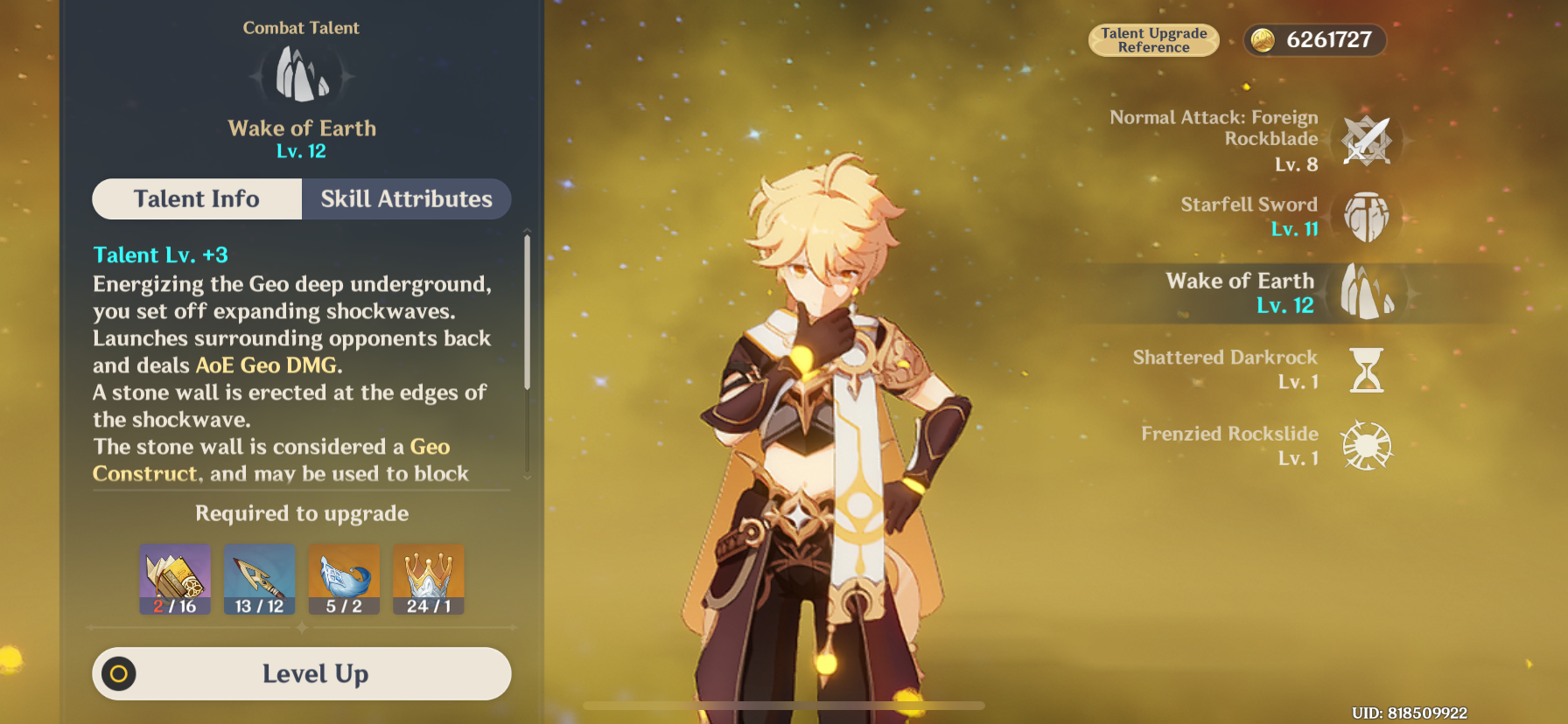 Aether Geo main Genshin Impact | HoYoLAB