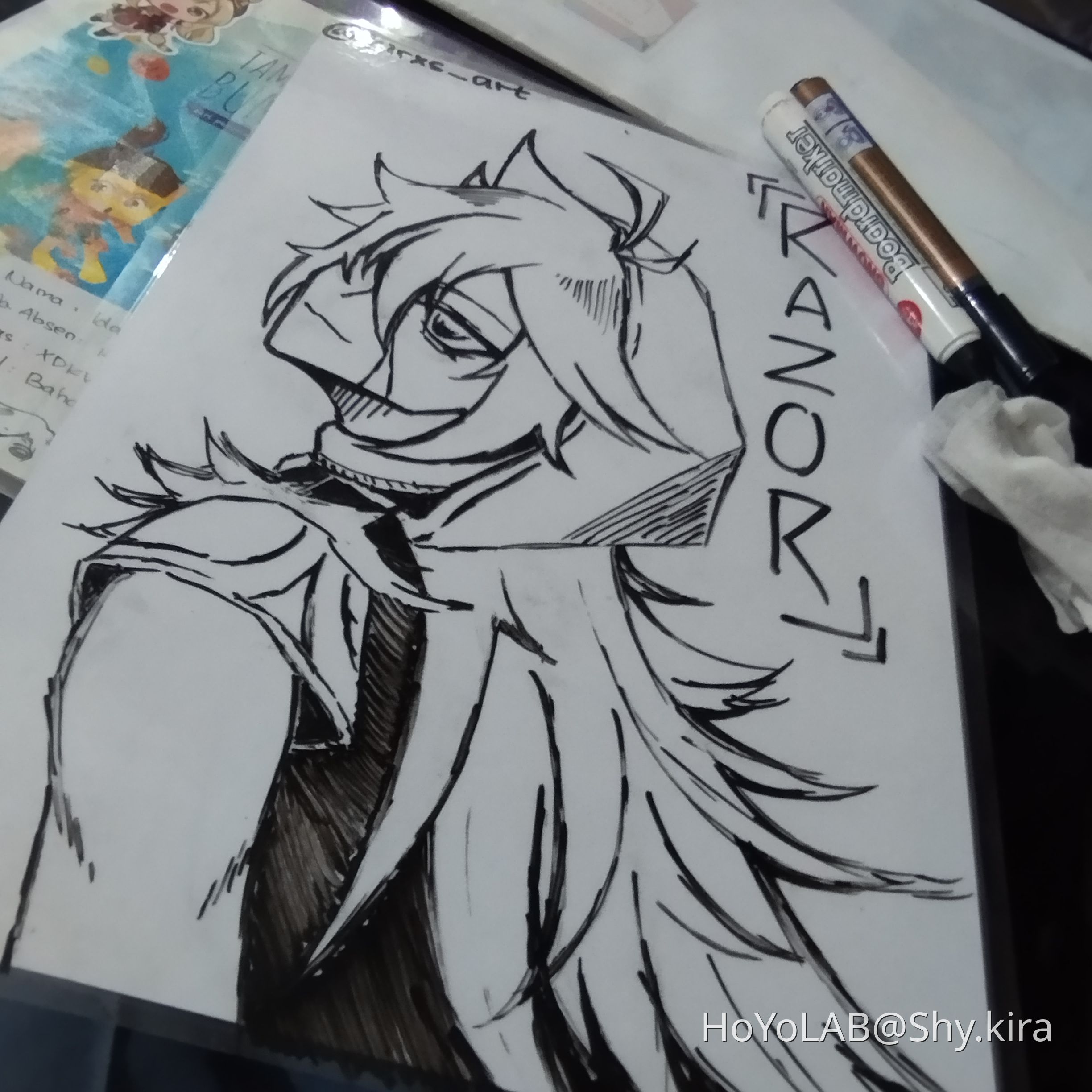 Razor Quick sketch Genshin Impact | HoYoLAB