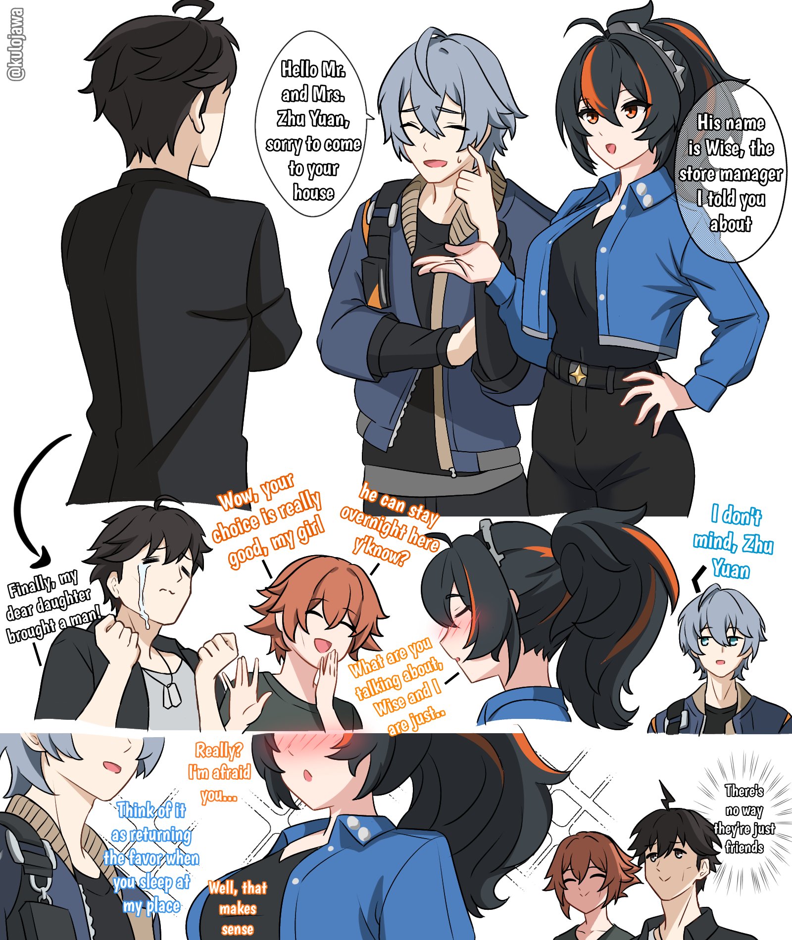 I agree father and mother Zenless Zone Zero | HoYoLAB