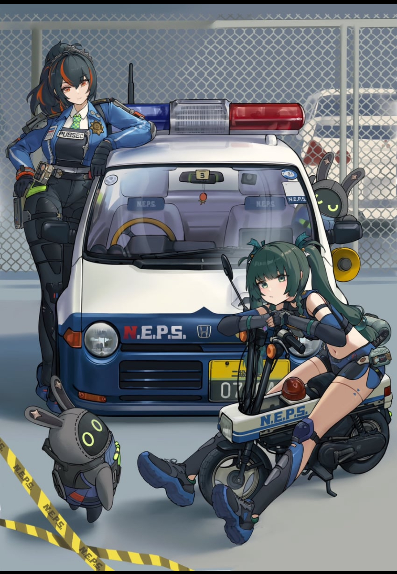 New Eridu Public Security and Honda Zenless Zone Zero | HoYoLAB