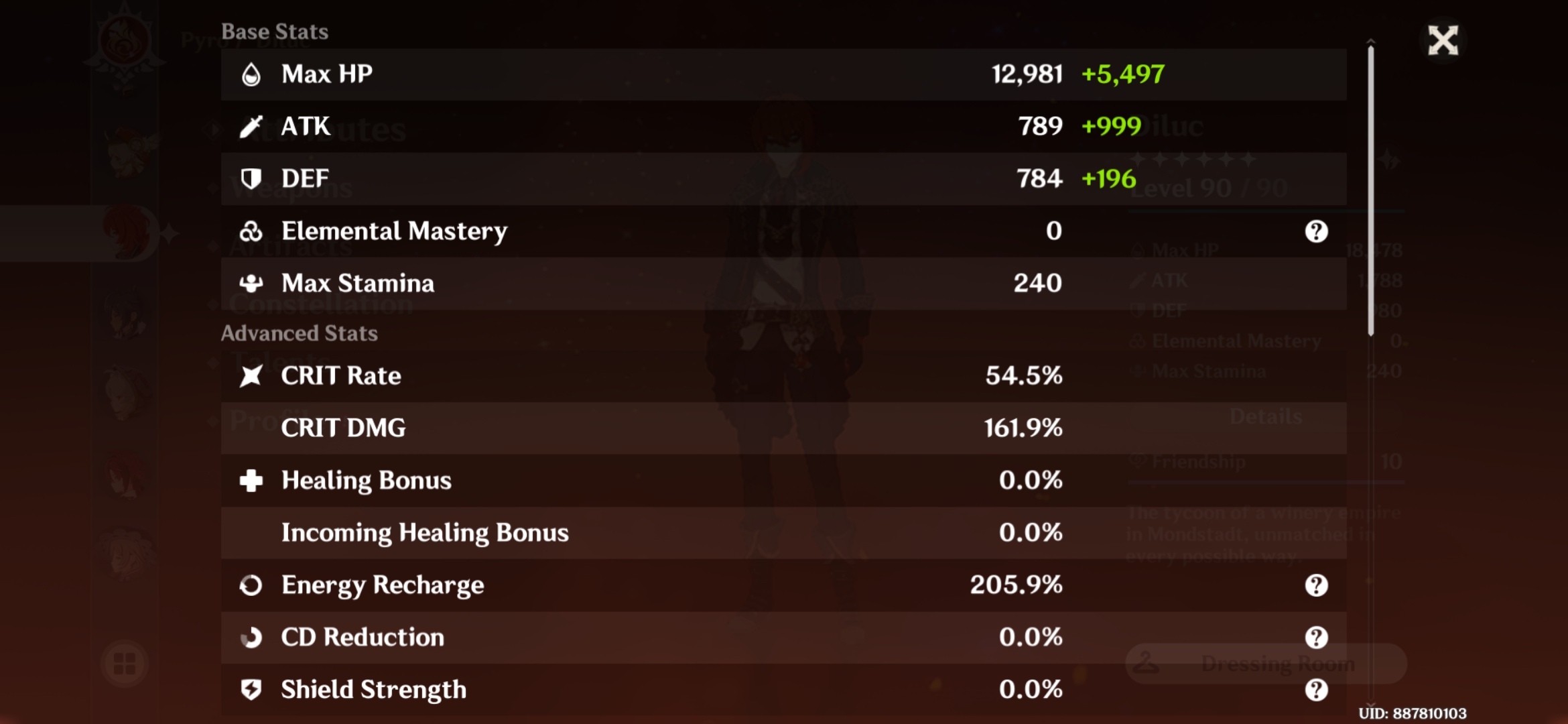 Is this a good diluc build? Also Day8 of posting for diluc badge ...