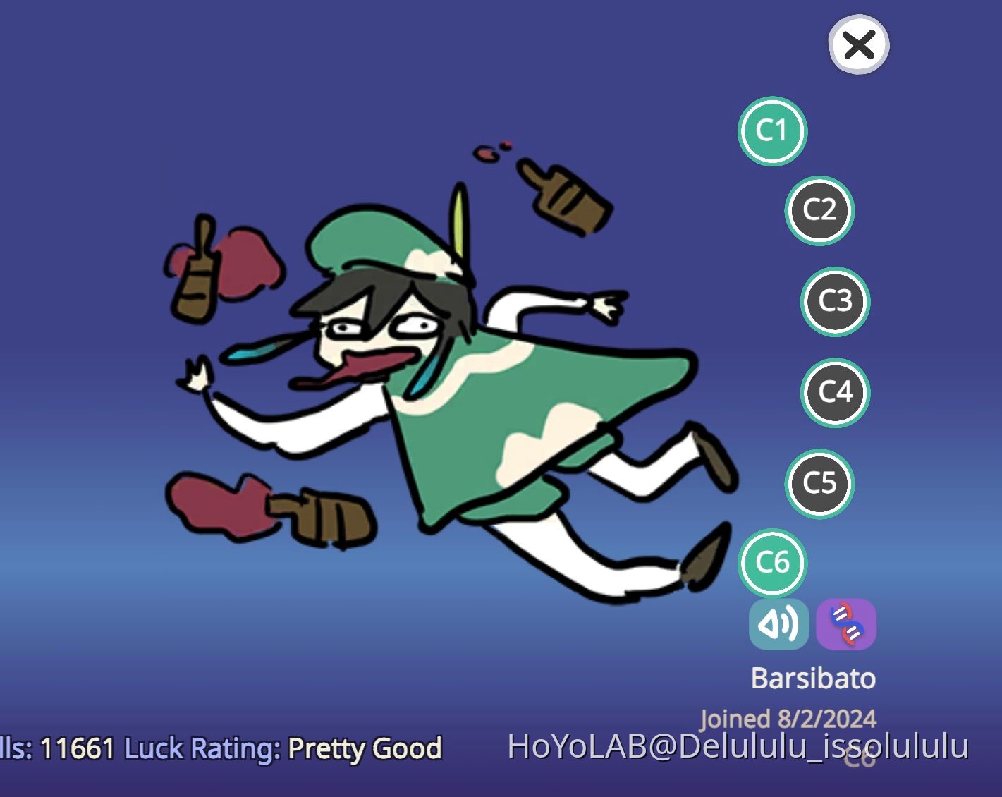 C1 vs C6 Venti 🤣🤣 Genshin Impact | HoYoLAB