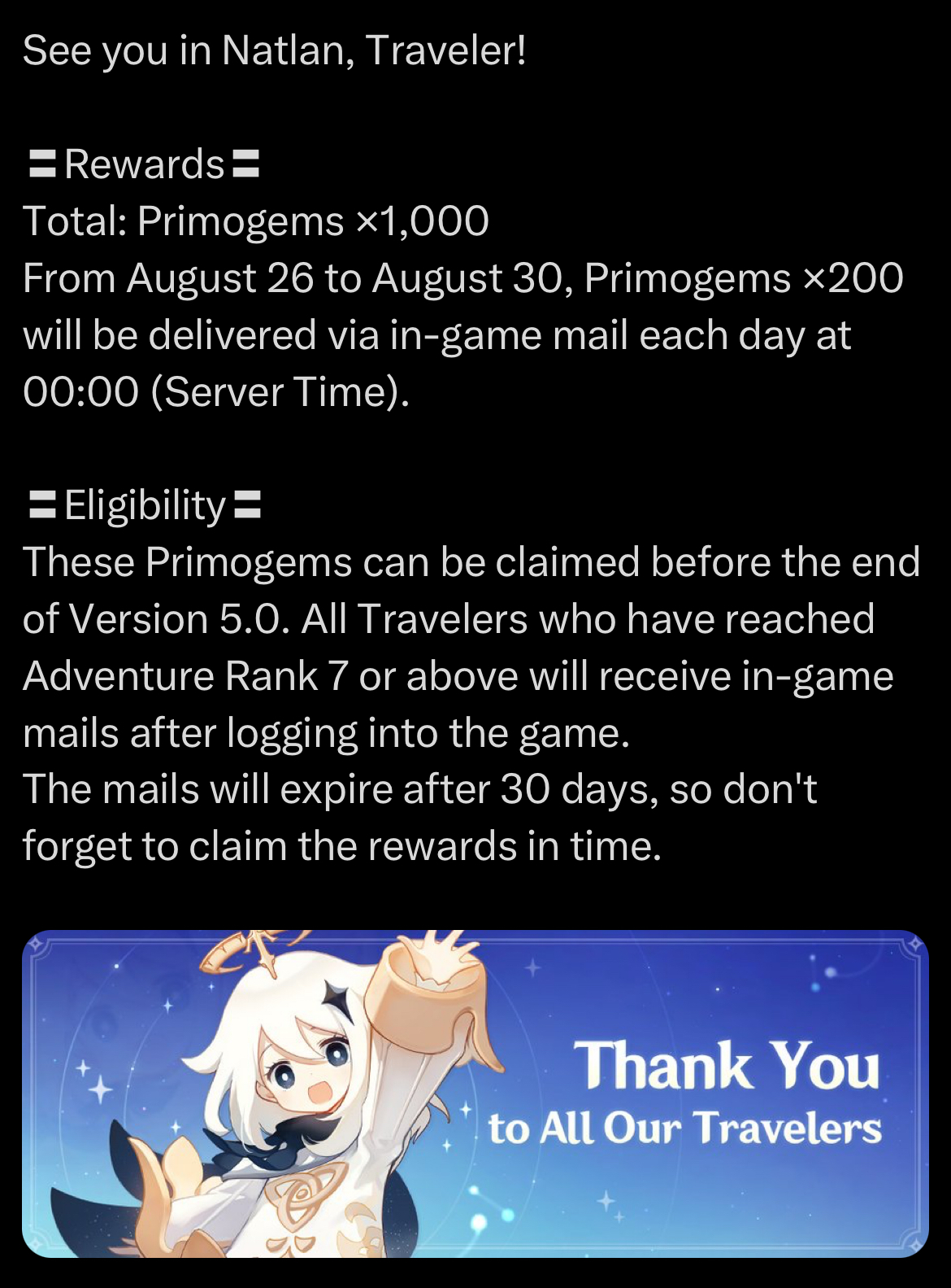 More free primos!! Genshin Impact | HoYoLAB