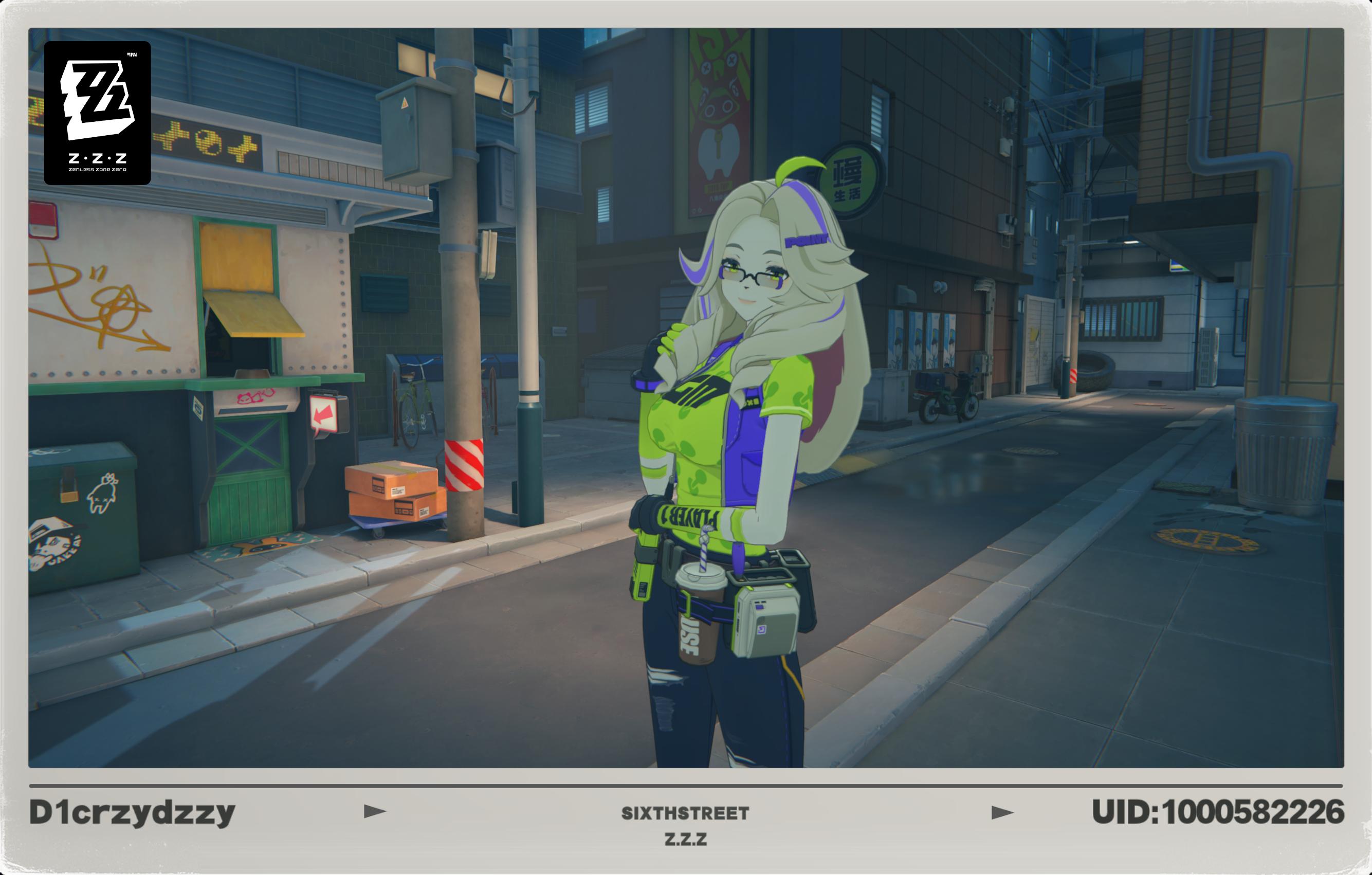 Anyone still remember Her? Asha in God Finger arcaderoom Zenless Zone ...