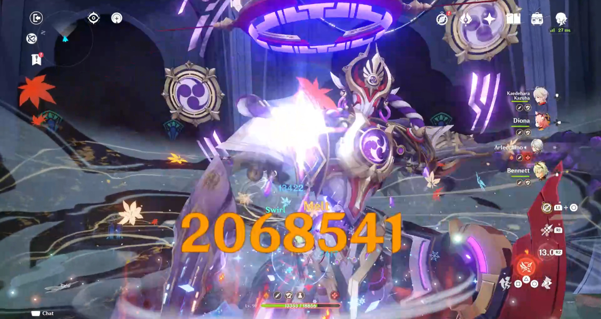 2 million with her normal attack Genshin Impact | HoYoLAB