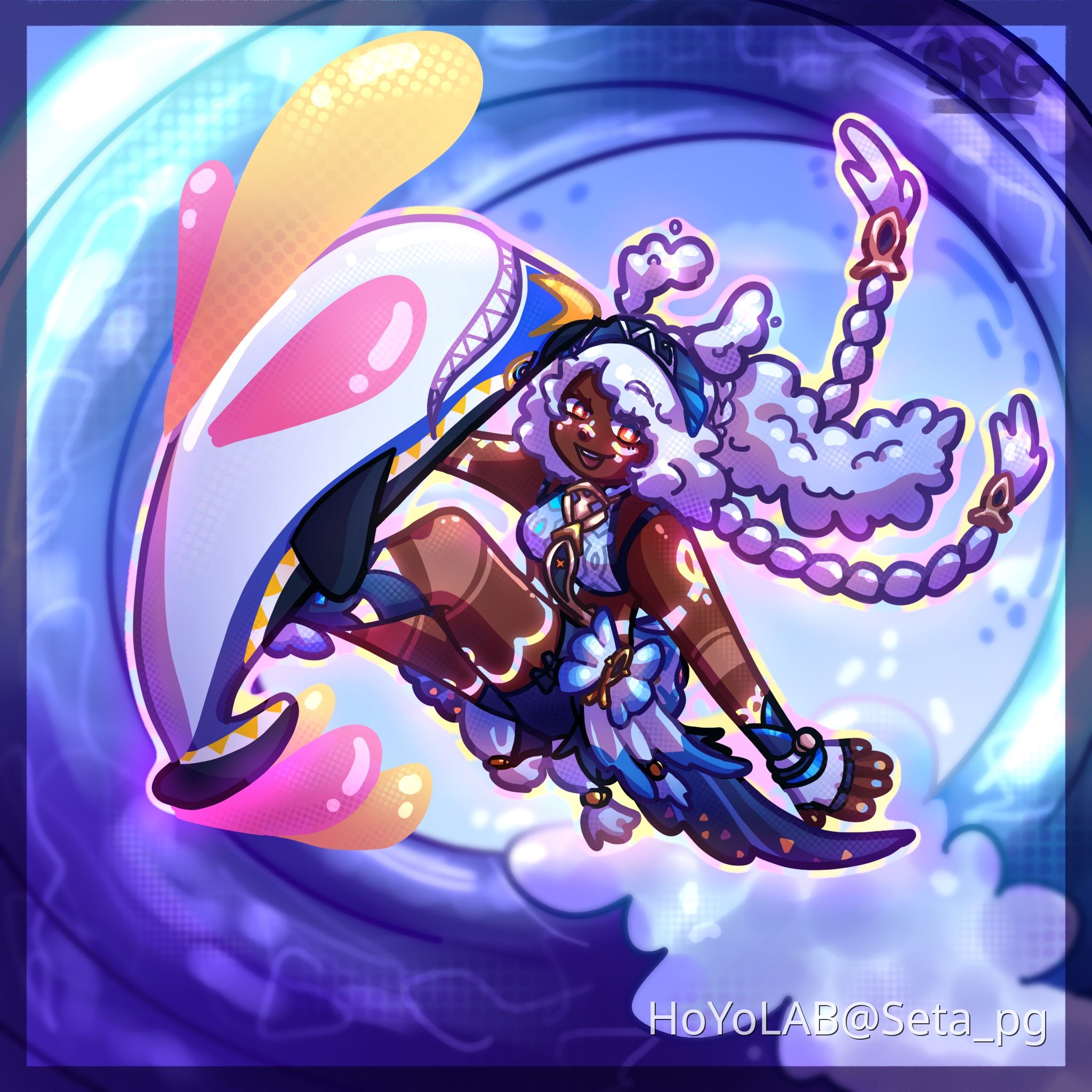 Mualani on the waves! Genshin Impact | HoYoLAB