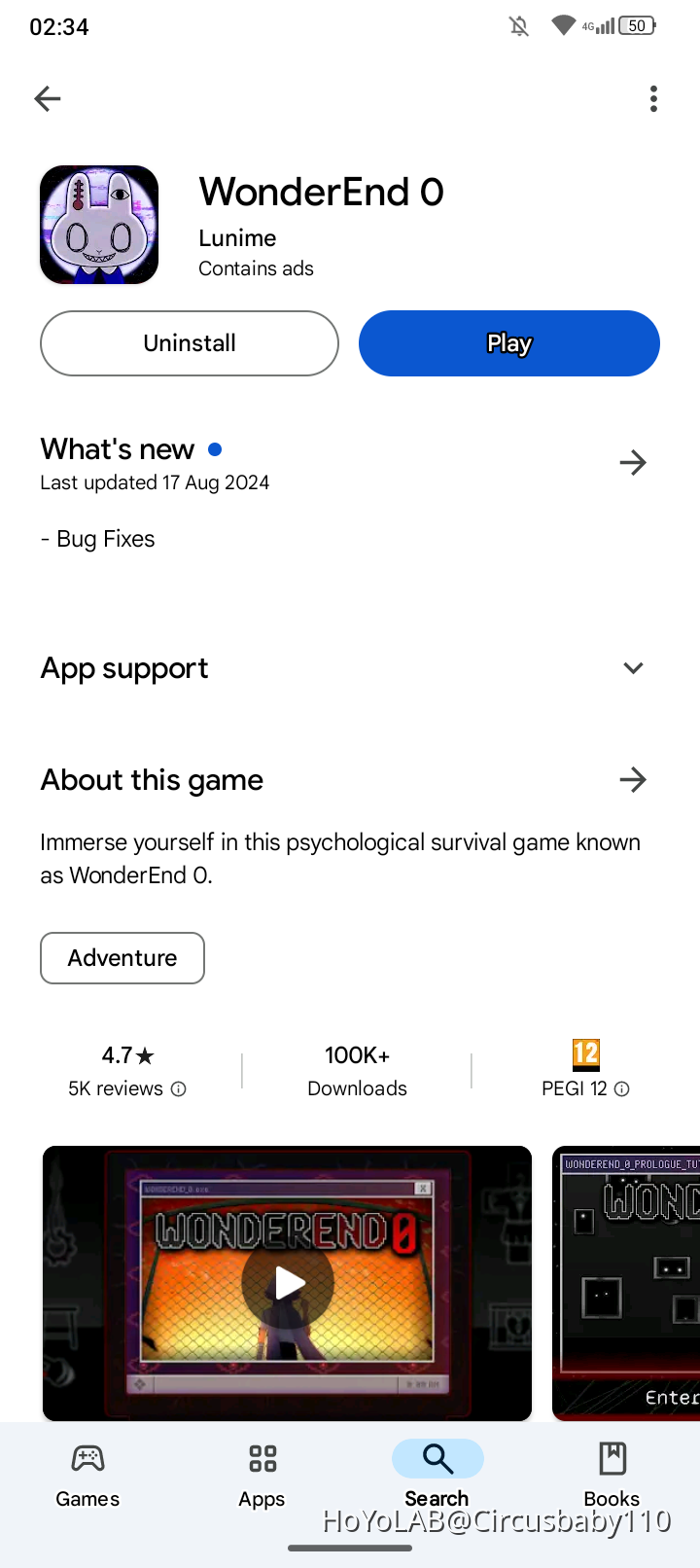 Have y'all played WonderEnd 0????? ( horror game , spoilers) | HoYoLAB