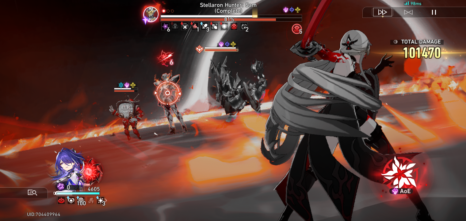 She decided to set also the Acheron and IX ablaze Honkai: Star Rail ...