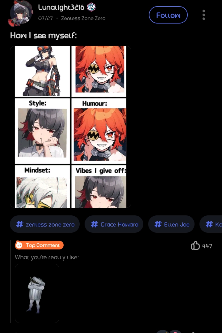 hoyo memes to make your 𝑑𝑎𝑦 Zenless Zone Zero | HoYoLAB