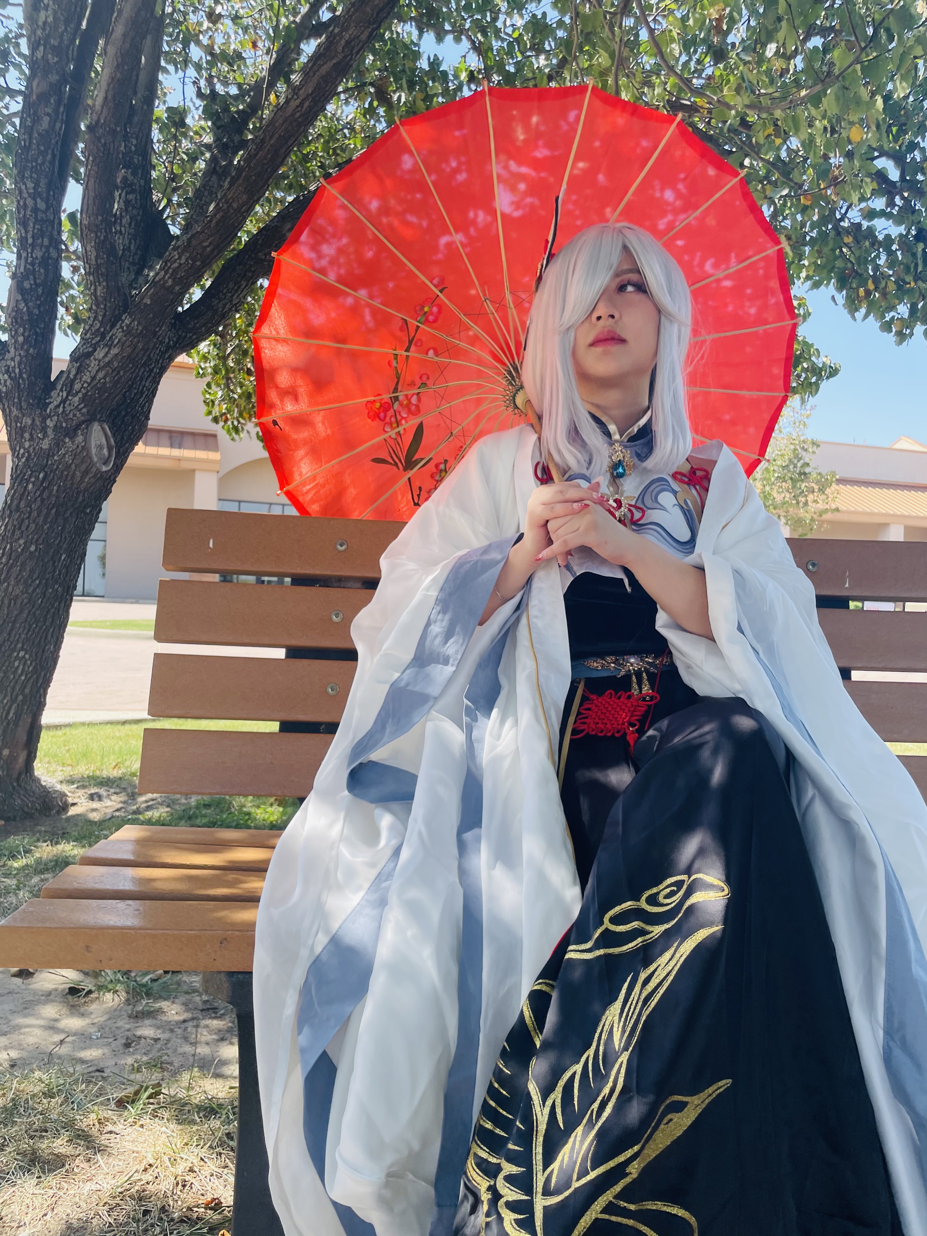 shenhe hanfu cosplay Genshin Impact | HoYoLAB