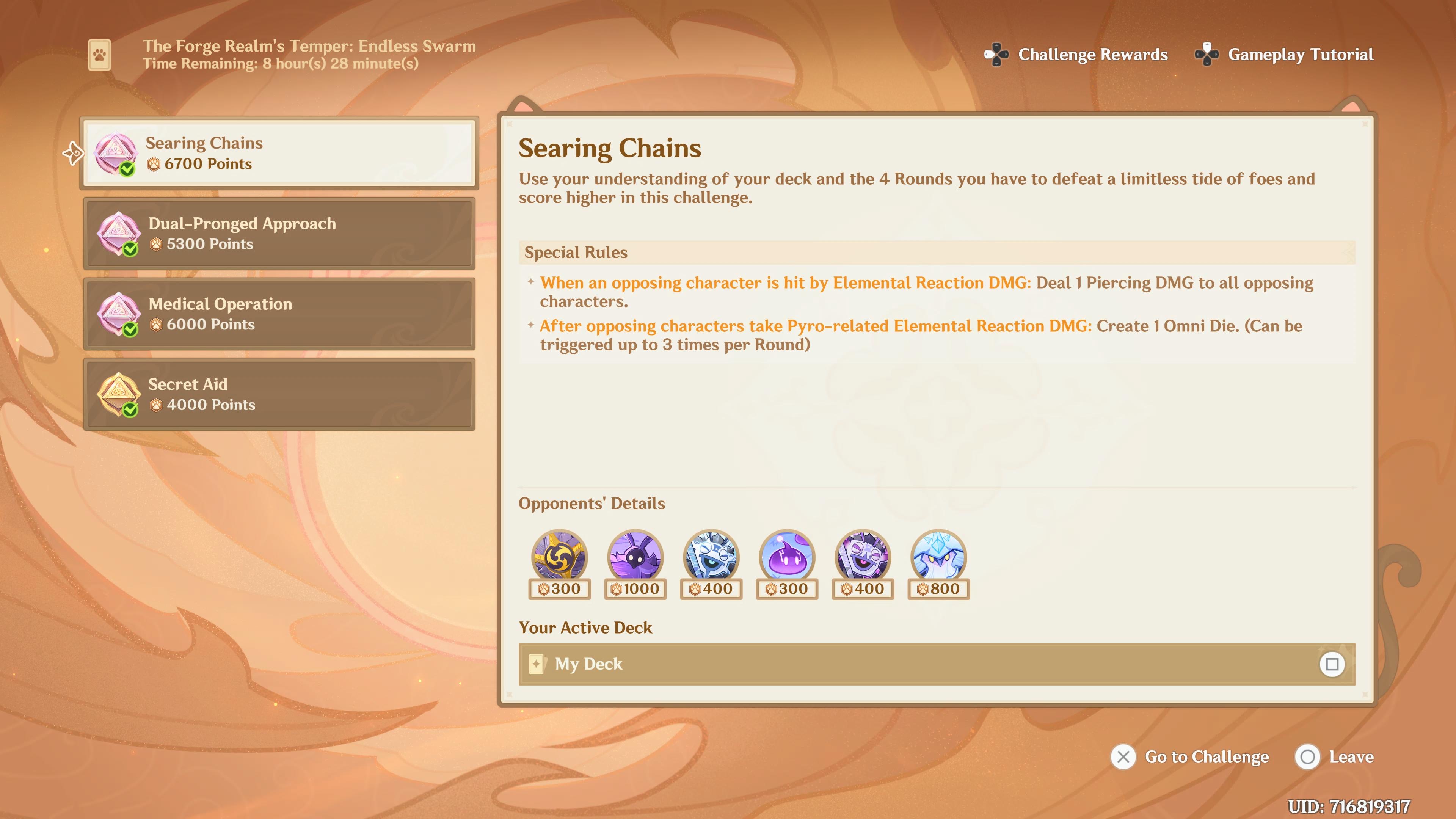 🎲The Forge Realm's Temper: Endless Swarm Event (4.8)🎲 Genshin Impact ...