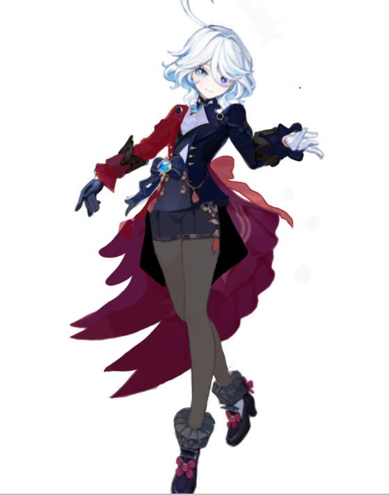 Furina but she's red Genshin Impact | HoYoLAB