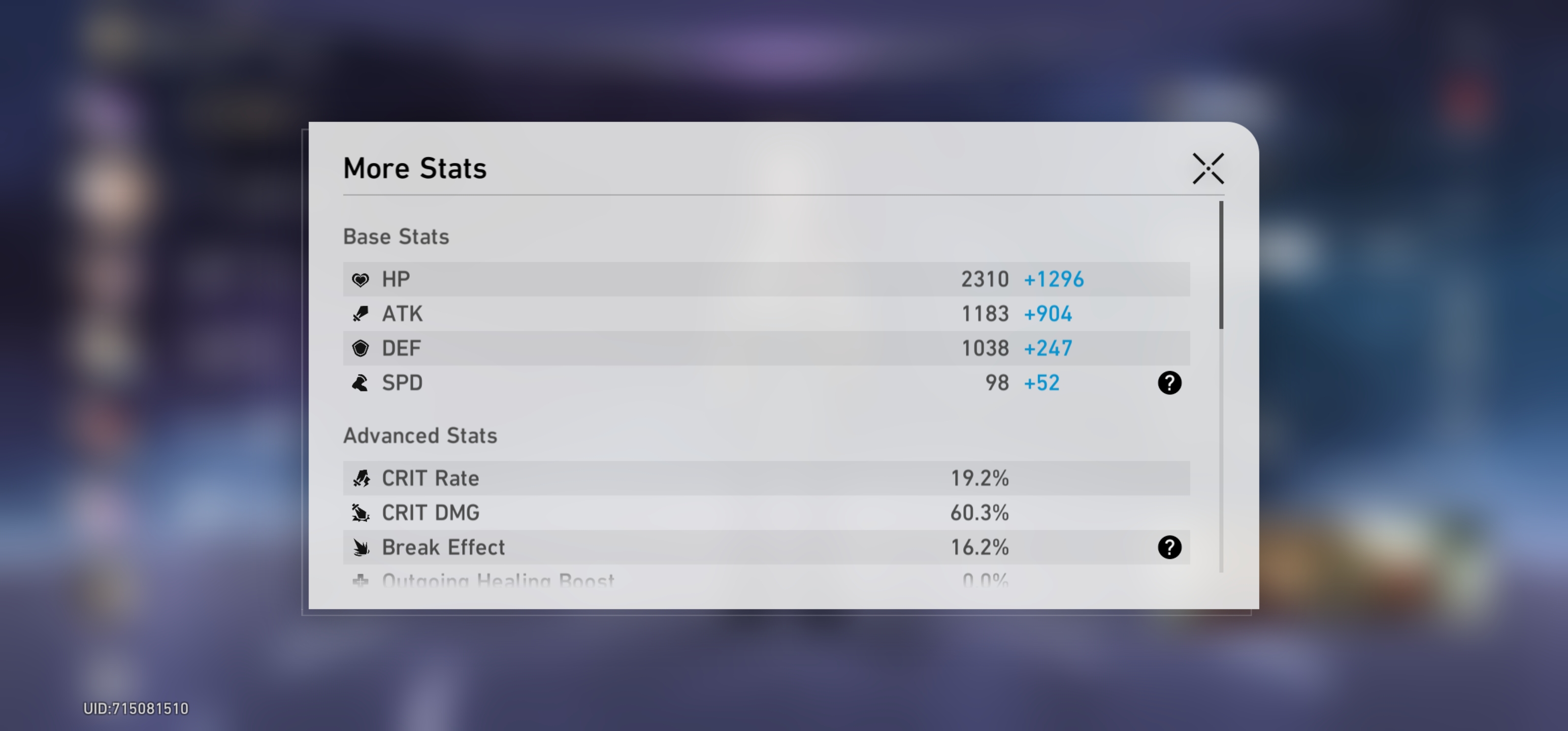 Jiaoqui build with stats Honkai: Star Rail | HoYoLAB
