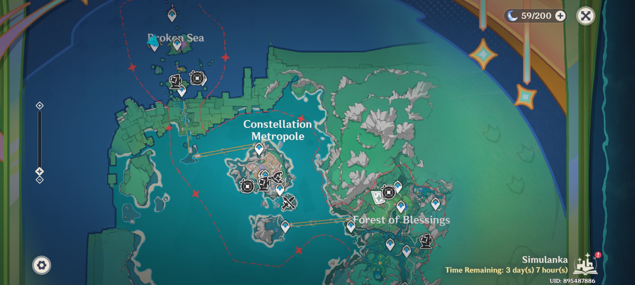 Momento Map of Simulanka, before it ends Genshin Impact | HoYoLAB