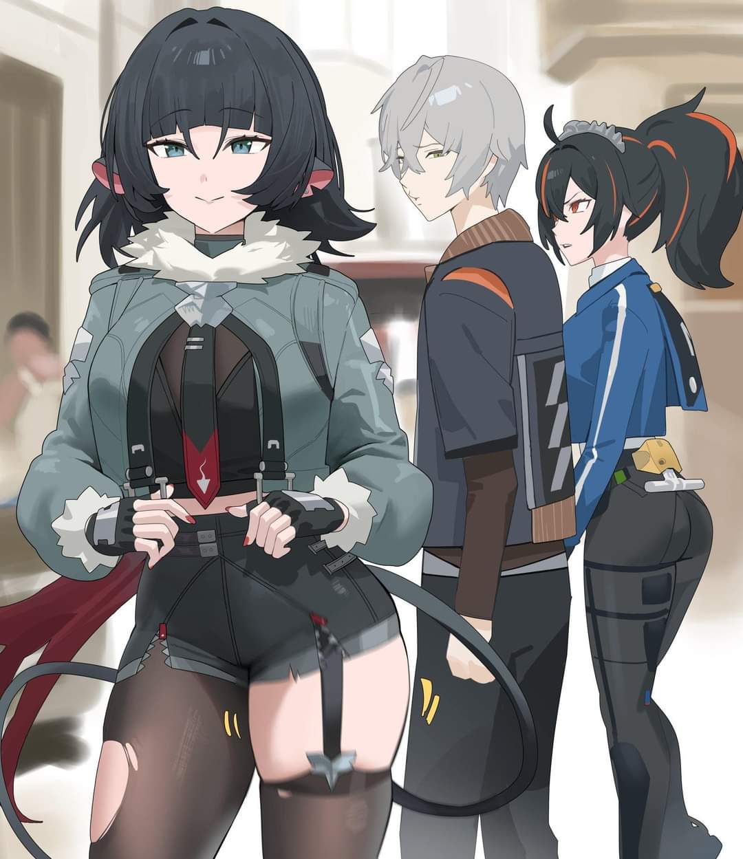 When you saw someone with bigger gyatt than your gf Zenless Zone Zero ...