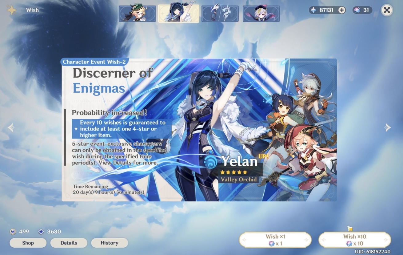 I just wanted c2 🤭 (+ new wishes record) Genshin Impact | HoYoLAB