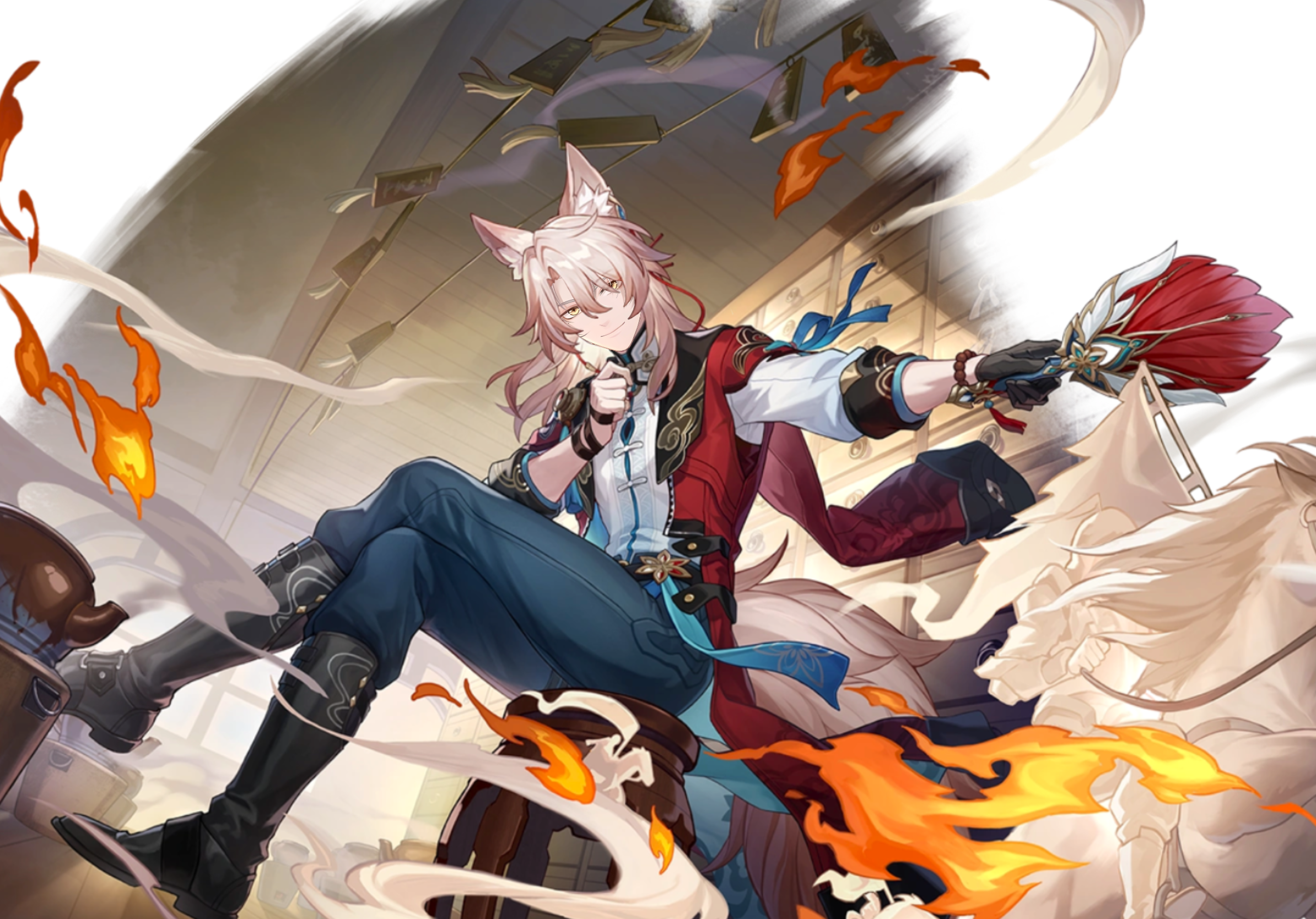 What if Vyn cosplayed as Jiaoqiu? Honkai: Star Rail | HoYoLAB
