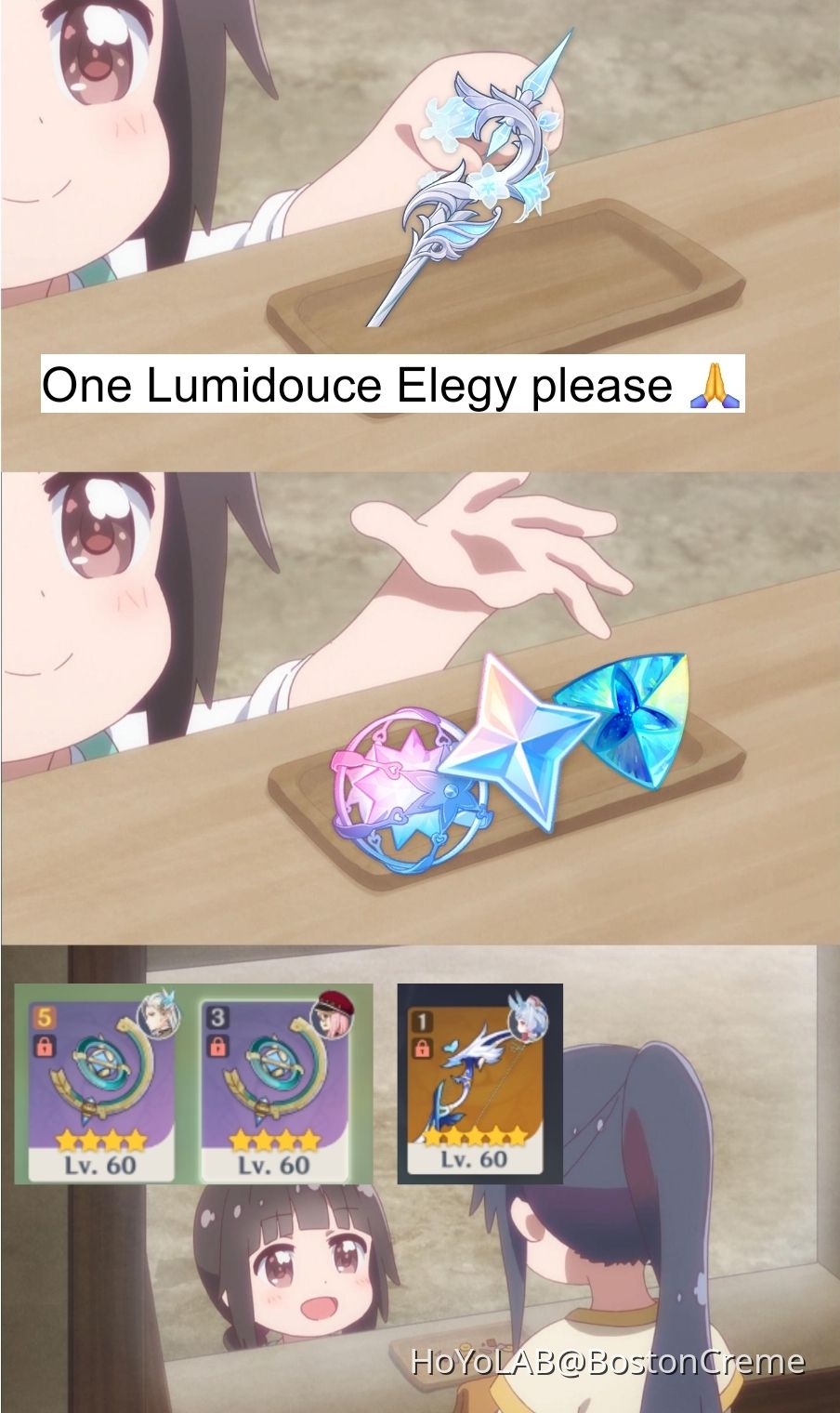 have a meme because I'm saving for Capitano now Genshin Impact | HoYoLAB