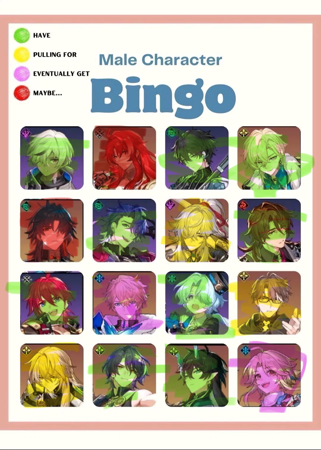 bingo (want badge :p) Honkai: Star Rail | HoYoLAB