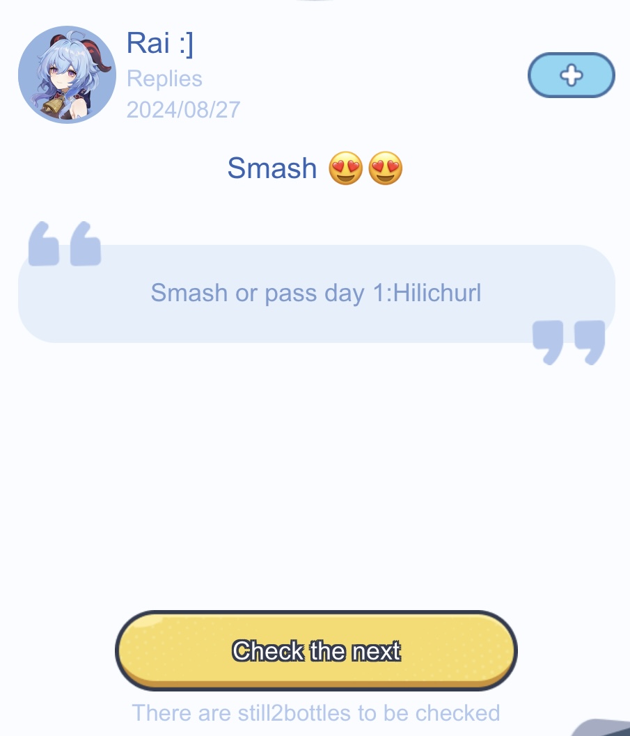 Smash or pass day 1:Results Genshin Impact | HoYoLAB