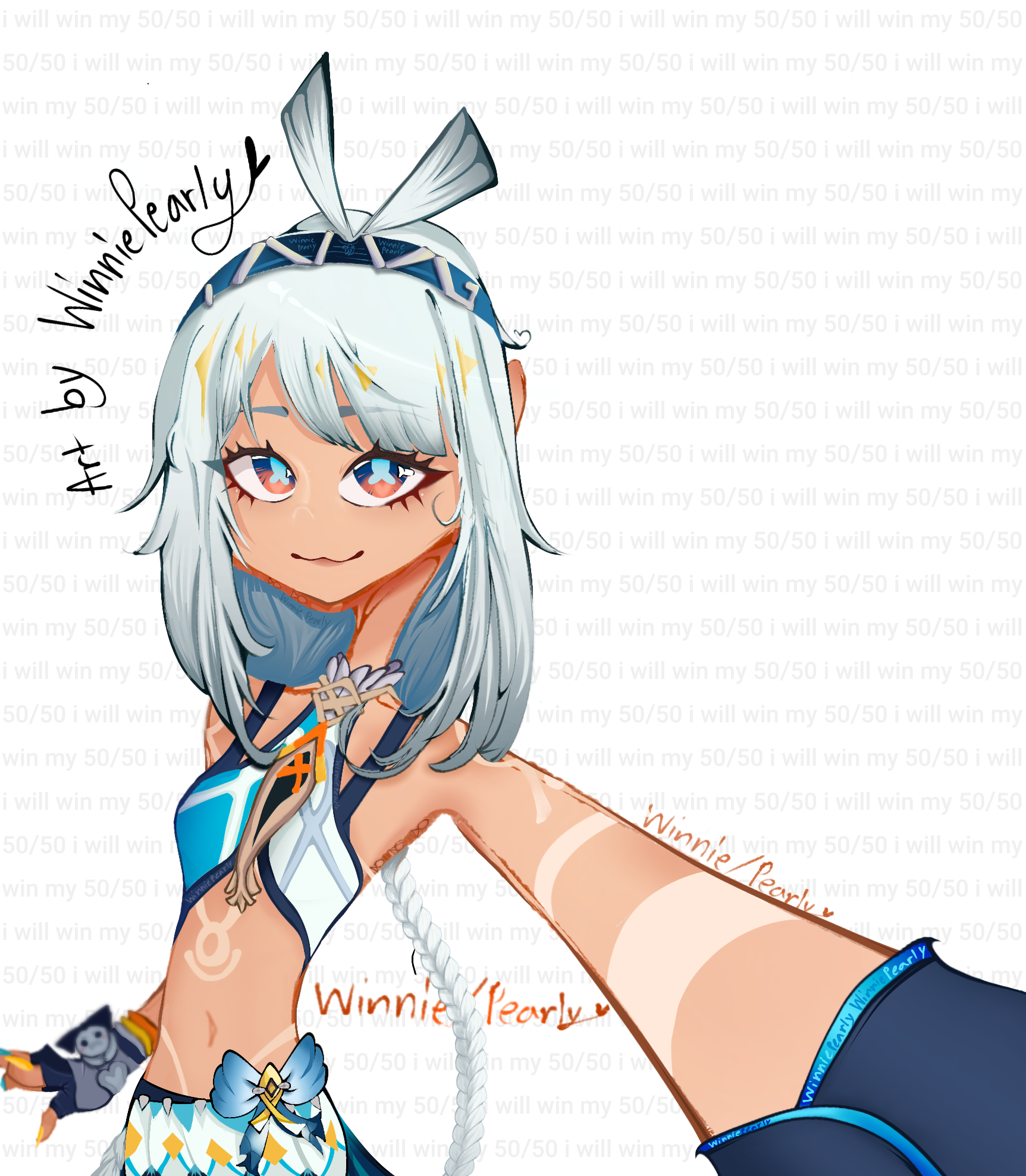 She's choking you. (Mualani Fan Art) Genshin Impact | HoYoLAB