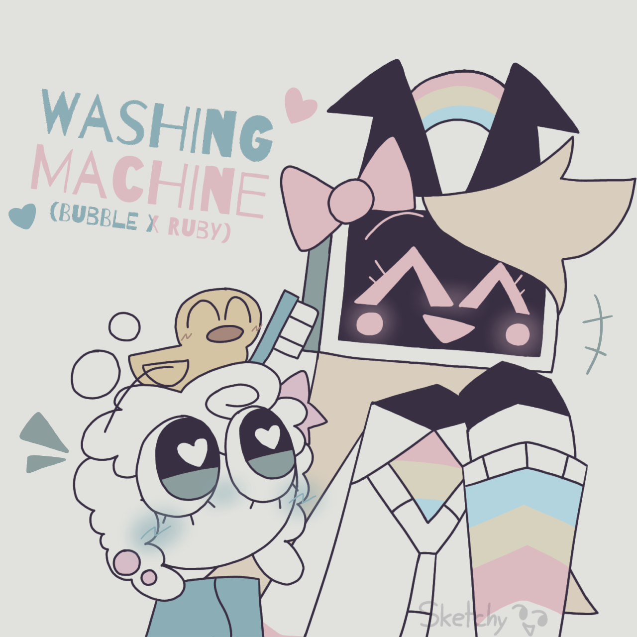 (not so) daily fpe ships: washingmachine! (bubble x ruby) | HoYoLAB