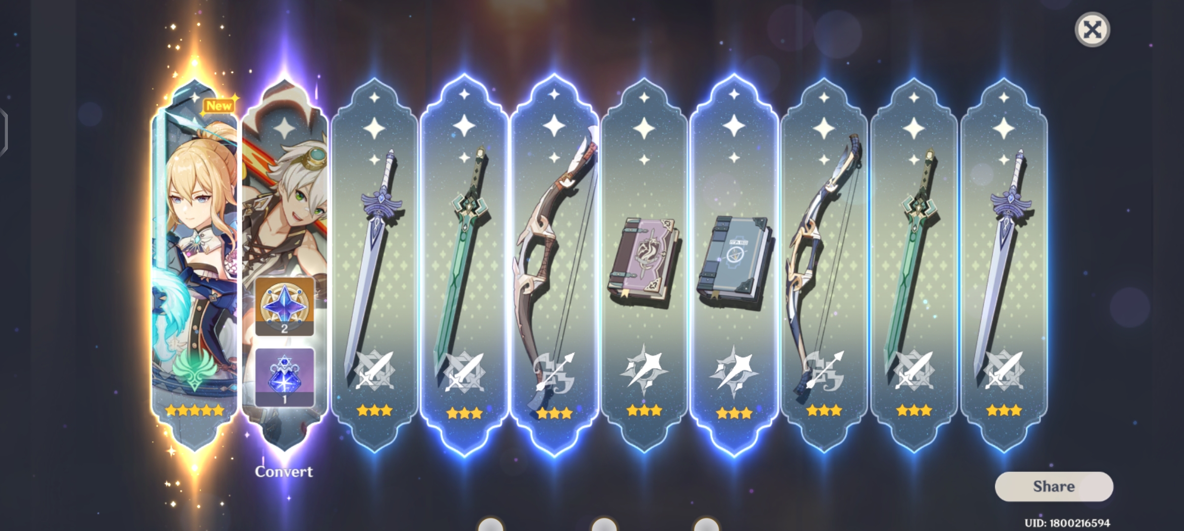 I lost 5050 the 2nd time on the Kazua banner and I decided not to pull ...