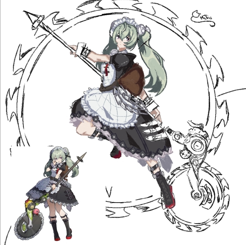 !!CORIN COLORING PROCESSES WIP!! Zenless Zone Zero | HoYoLAB