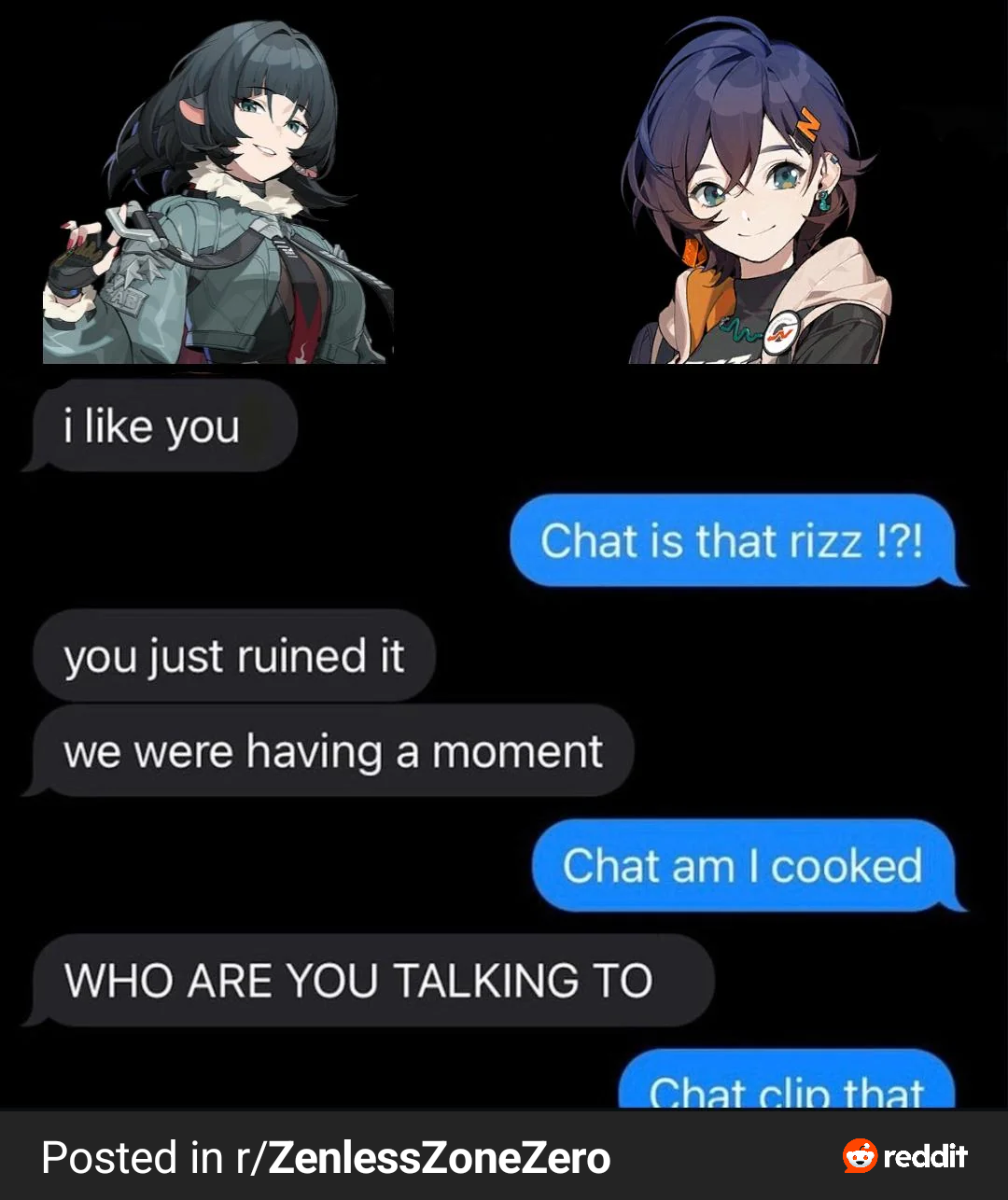 rizz entered the chat Zenless Zone Zero | HoYoLAB