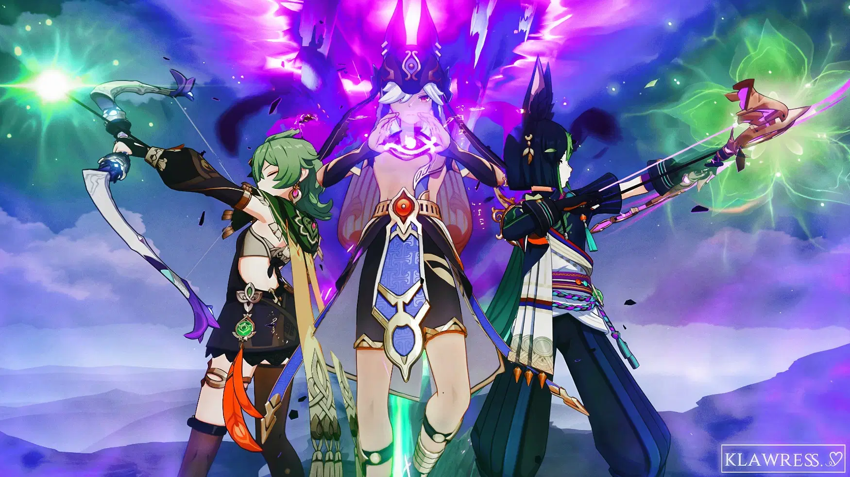 Царь Дешрет и Богиня Цветов | Сайно х Нилу Genshin Impact | HoYoLAB