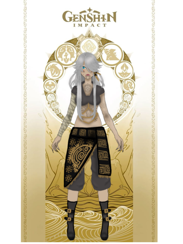 I draw a Character from Natlan Genshin Impact | HoYoLAB