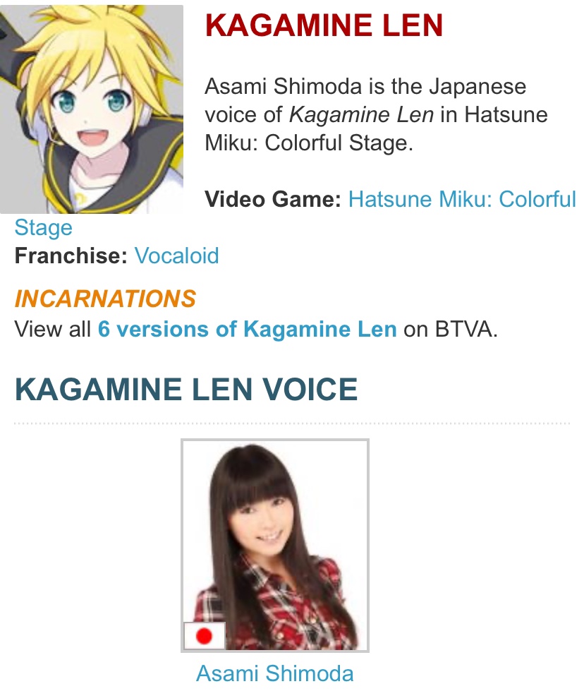 Save vocaloid voice actor with out being change to English dub | HoYoLAB