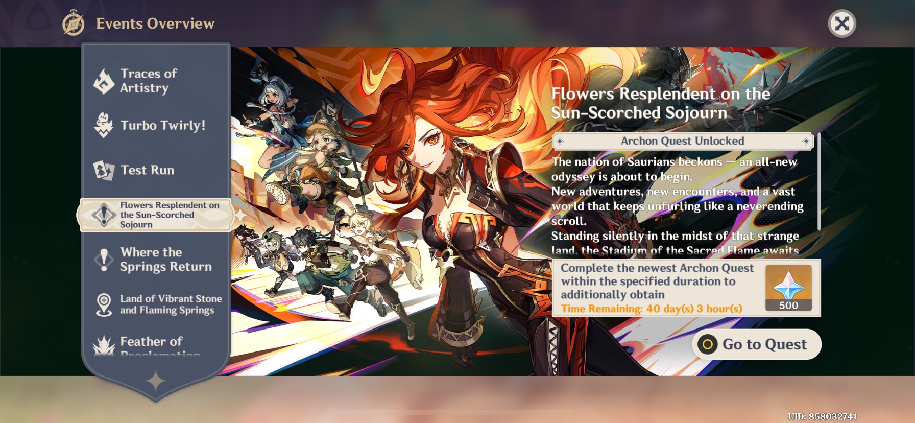 Natlan Archon Quest Genshin Impact | HoYoLAB