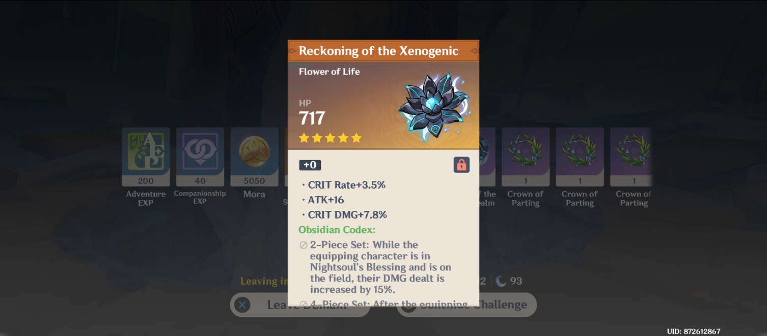 first 2 condensed resin runs in the new artifact domain and already got ...