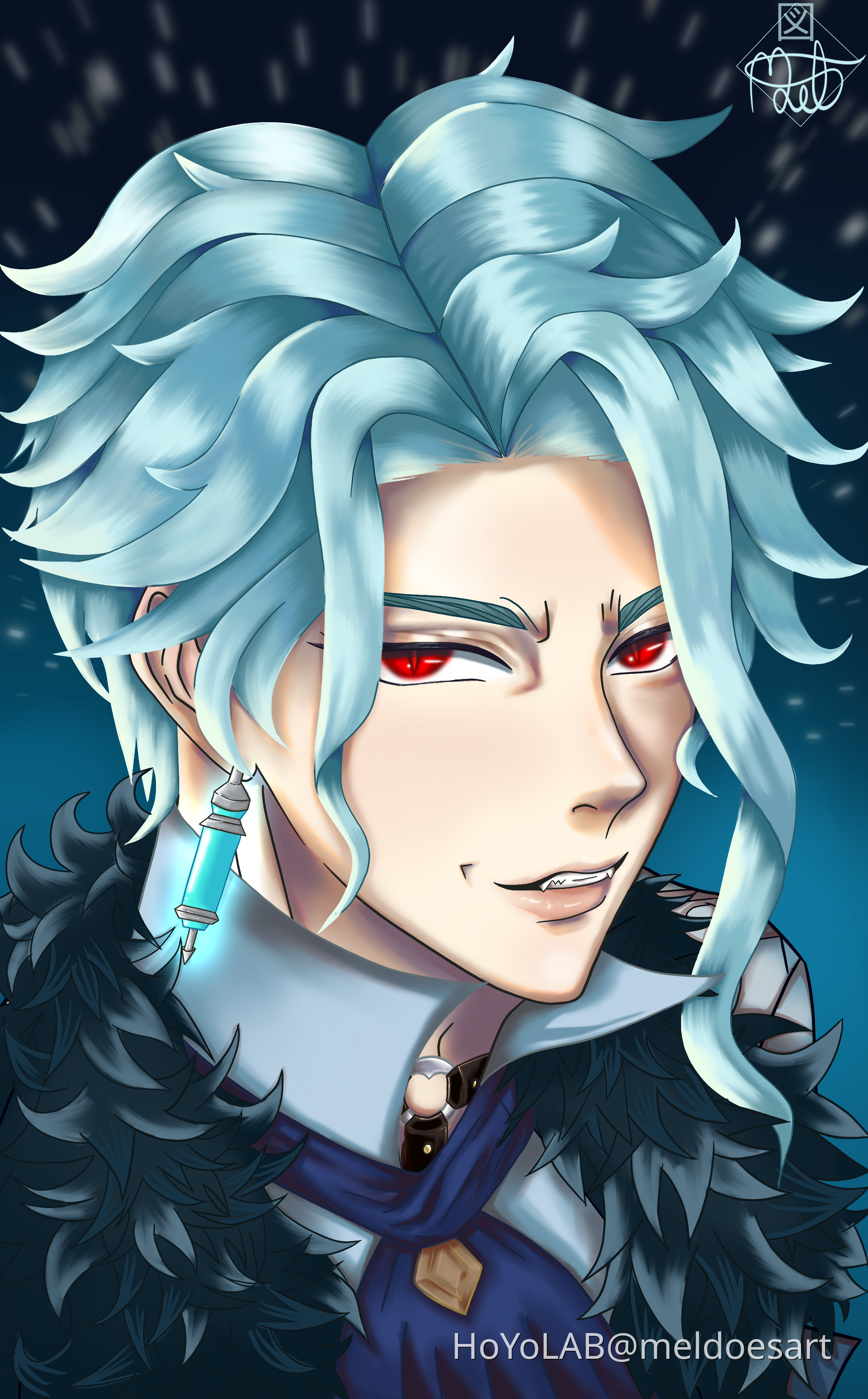 Dottore Fan Art because I miss my pookie wookie evil puupoo :( Genshin ...