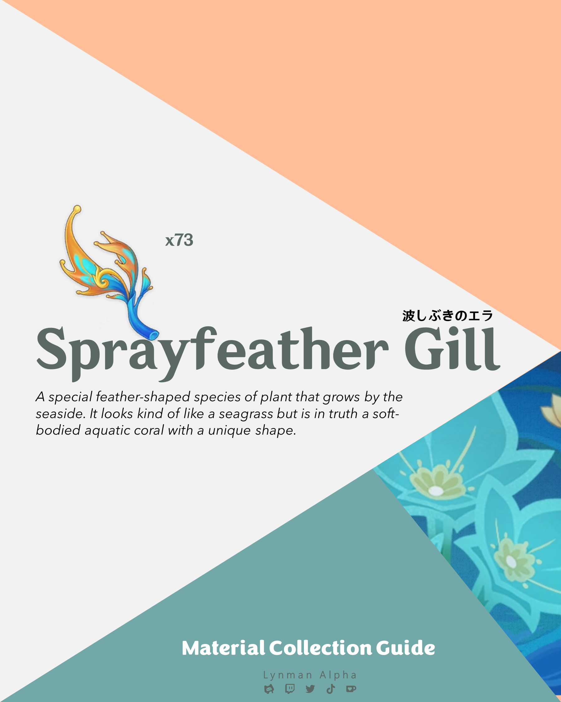 Sprayfeather Gill | Material Collection Guide [v5.0] Genshin Impact ...