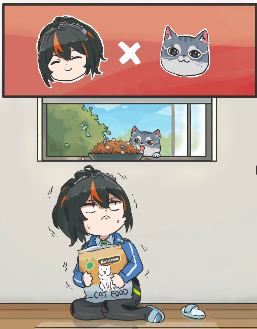 The real Daily life of Pubsec Officer(with cat) Zenless Zone Zero | HoYoLAB