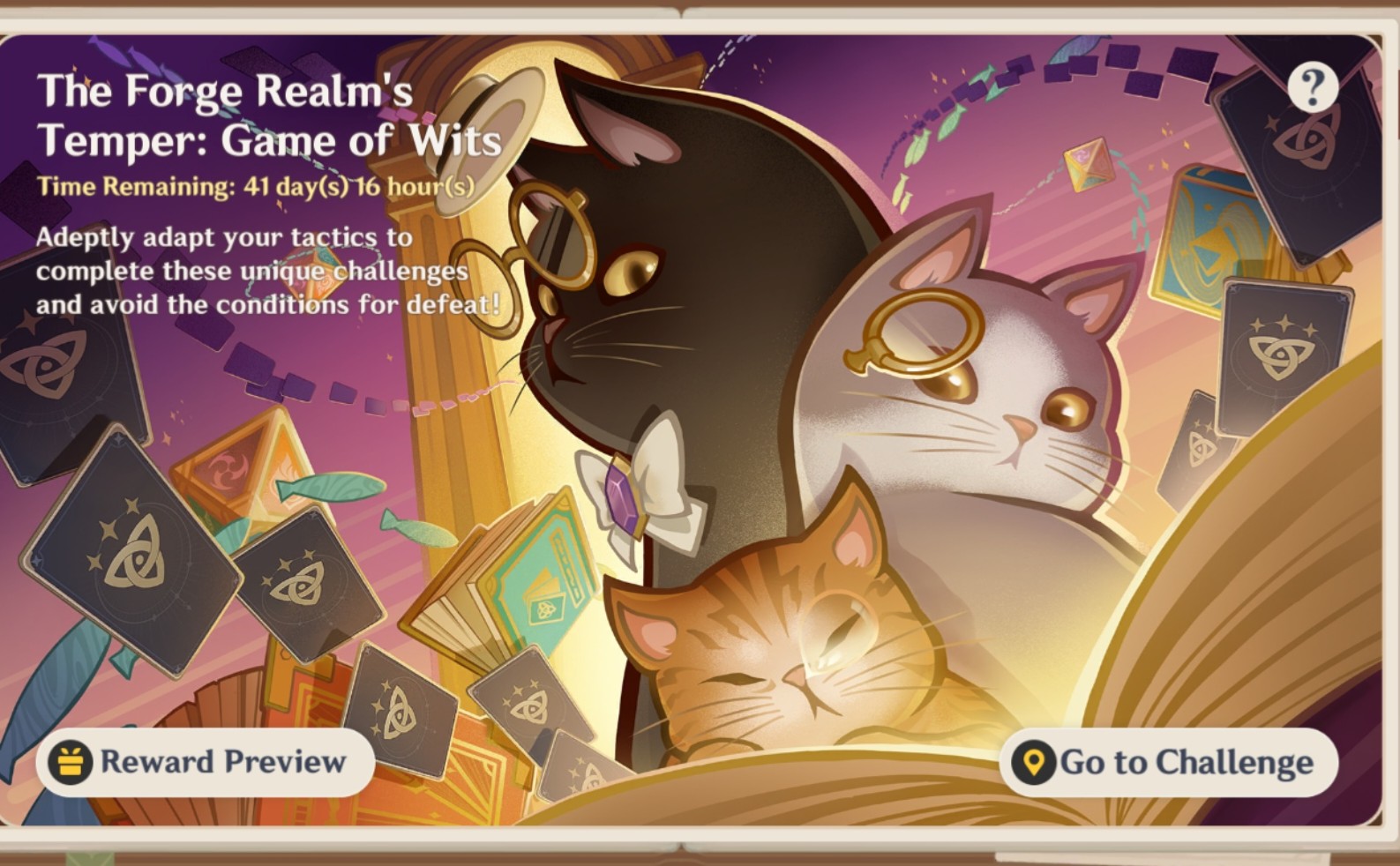 The Forge Realm's Temper : Game of Wits (Version 5.0) Genshin Impact ...