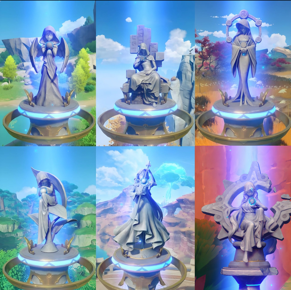 The Archons Genshin Impact | HoYoLAB