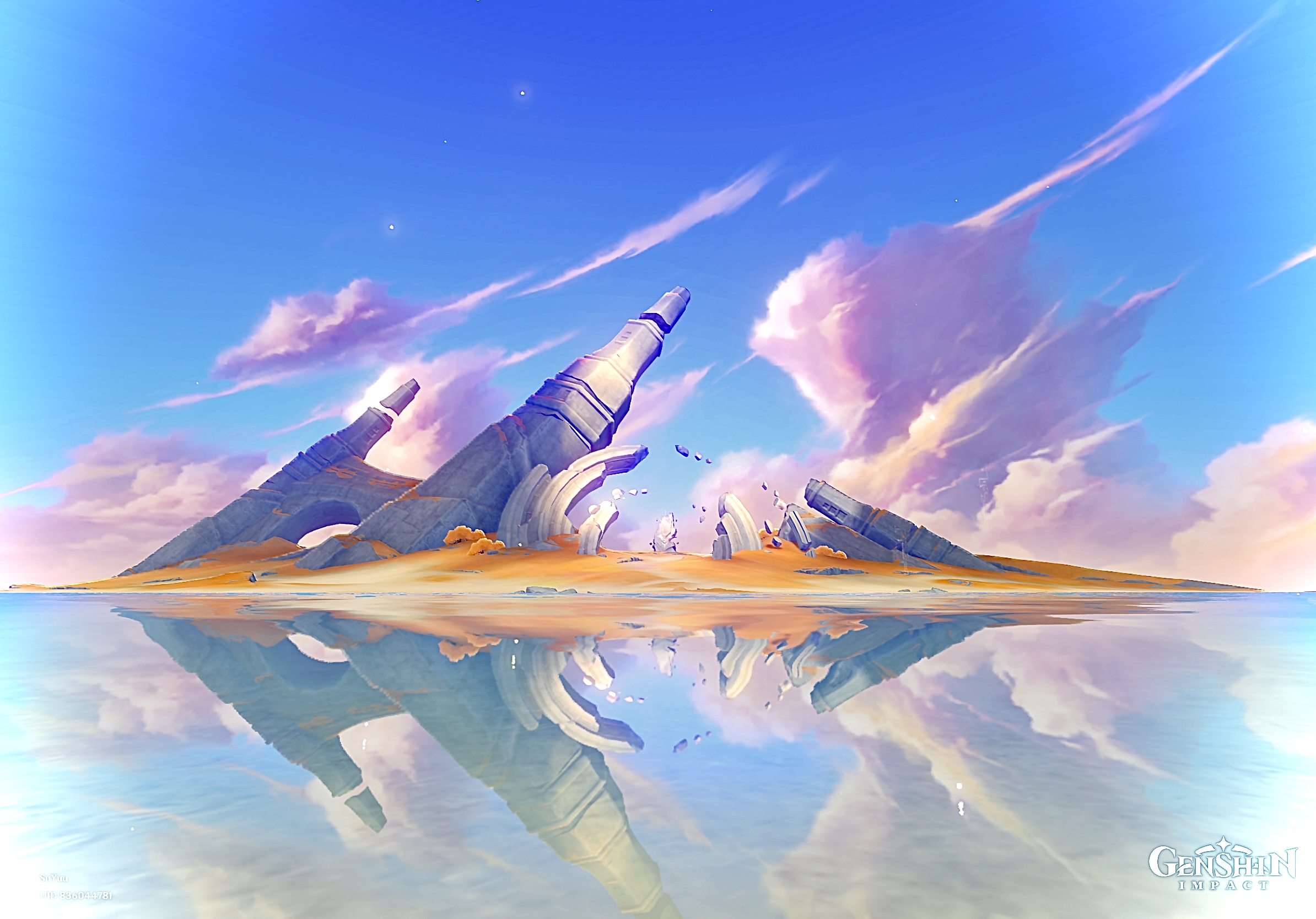 Best Landscape in Natlan so far…(Hall of Parting Vows World Quest ...