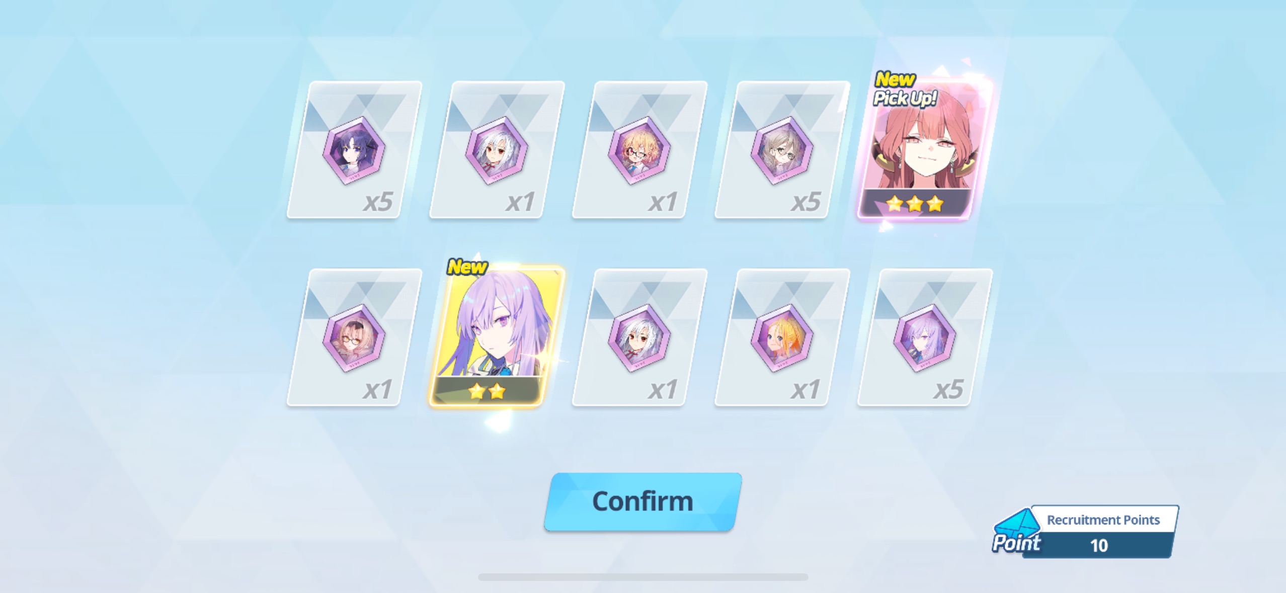 First 10 pull after redownloading Blue Archive | HoYoLAB