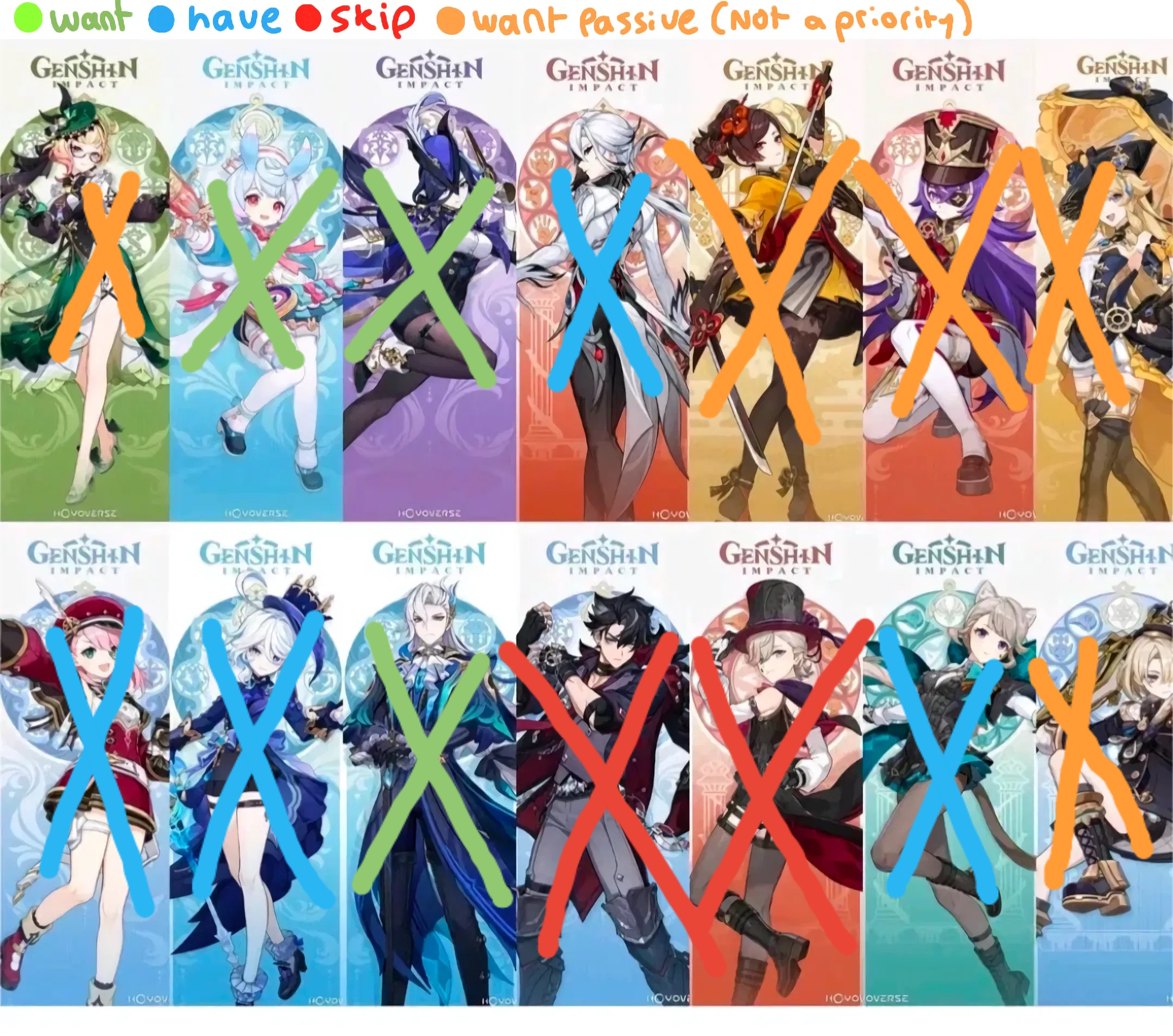 My Fontaine Characters So Far! How About You!? Genshin Impact | HoYoLAB