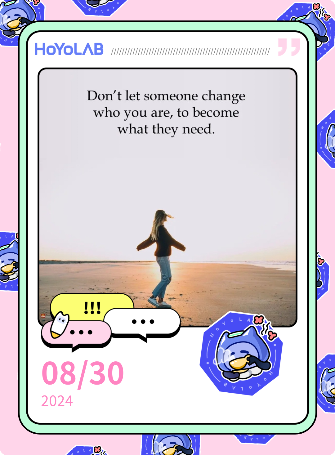 08/30 Diary -# My Character Building Diary | HoYoLAB