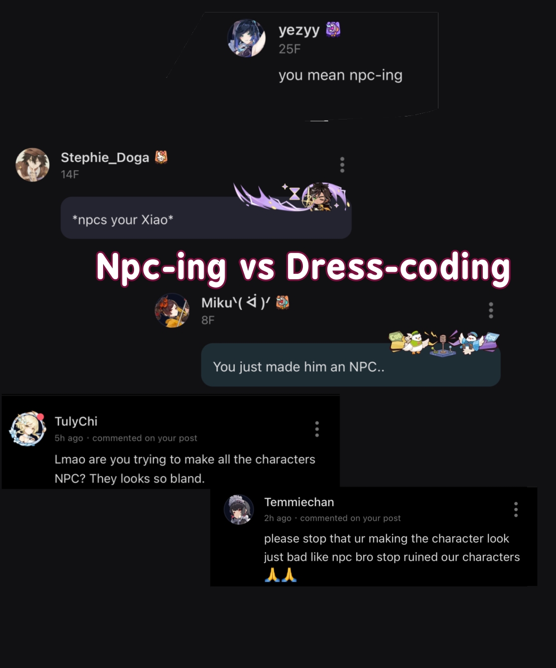 Npc-ing vs Dress-coding: Chiori Genshin Impact | HoYoLAB