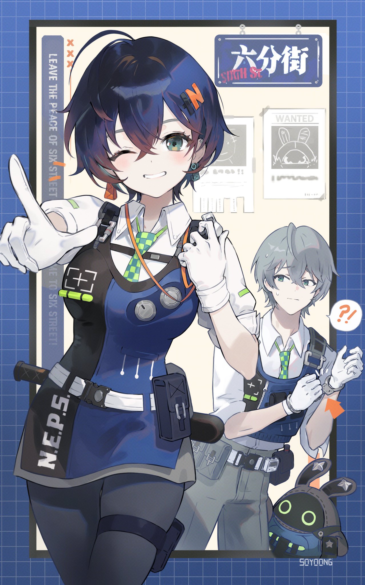 Belle and Wise [Pubsec Officers] Zenless Zone Zero | HoYoLAB