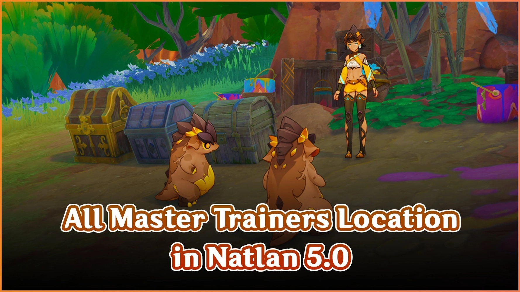 [V5.0] All 9 Master Trainers Location in Natlan 5.0 Genshin Impact ...